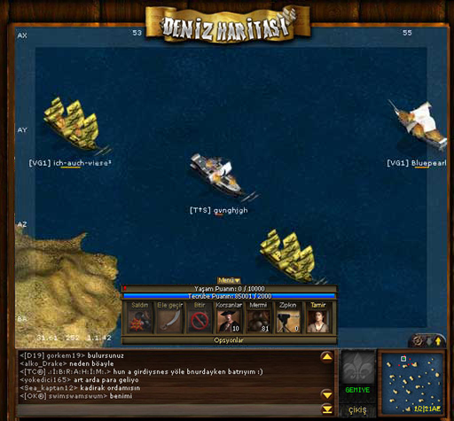 SeaFight - Free Multiplayer Online Games